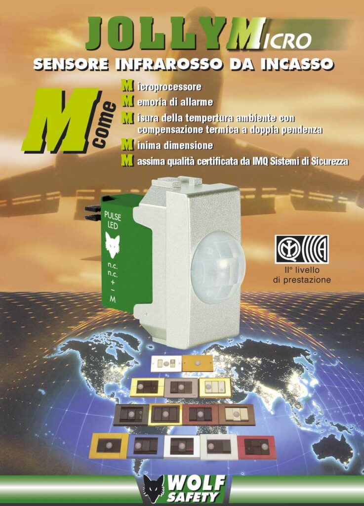 Sensore Jolly: una storia cominciata nel 1987, che testimonia le ...